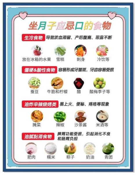 月子餐禁忌食物有哪些_坐月子不能吃什么-第1张图片-山城妙识 月子餐禁忌食物有哪些_坐月子不能吃什么-第1张图片-山城妙识