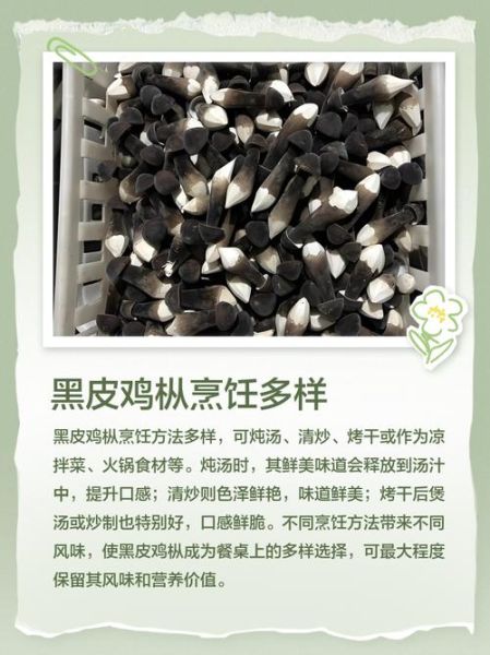 黑皮鸡枞菌图片怎么辨别真假_黑皮鸡枞菌与鸡枞菌区别-第2张图片-山城妙识