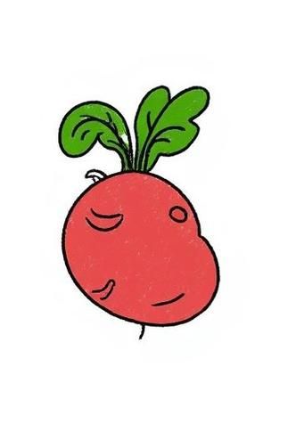 番薯简笔画怎么画_番薯简笔画步骤图解-第3张图片-山城妙识