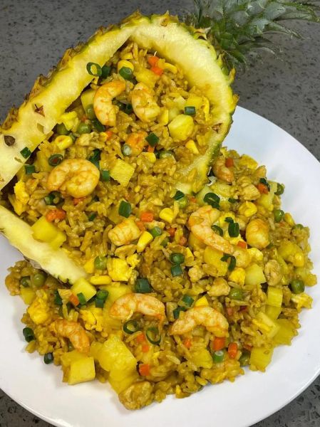 蒸菠萝饭的做法_蒸菠萝饭怎么做好吃-第3张图片-山城妙识