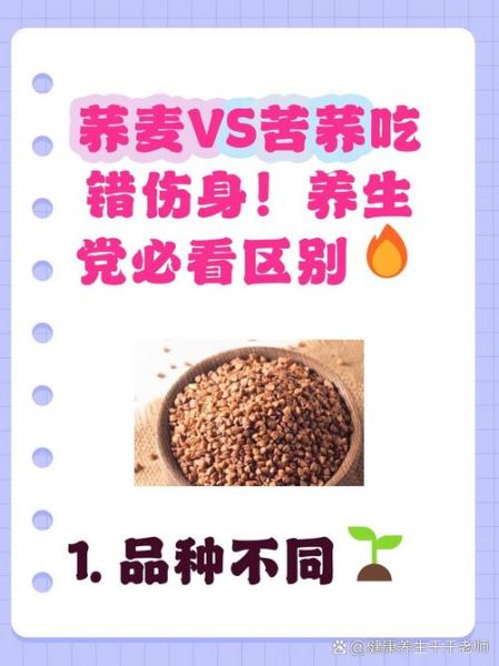 苦荞和荞麦的区别_苦荞是荞麦吗-第2张图片-山城妙识
