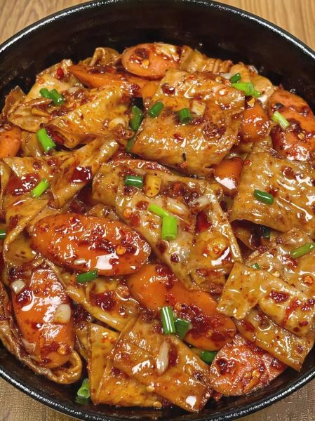 辣味豆腐火腿串怎么做_家庭烤箱版详细步骤-第1张图片-山城妙识 辣味豆腐火腿串怎么做_家庭烤箱版详细步骤-第1张图片-山城妙识