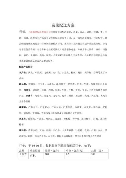 蔬菜配送公司有哪些_怎么选靠谱平台-第1张图片-山城妙识