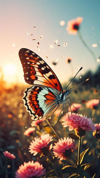 蝴蝶图片大全唯美_如何拍出仙气感-第3张图片-山城妙识