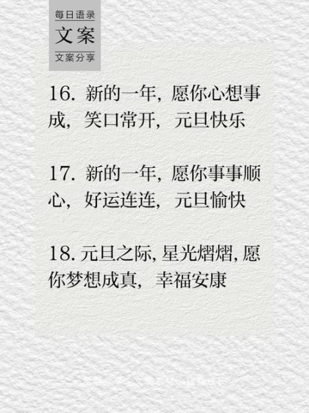 元旦优美的句子摘抄_元旦祝福语怎么写-第1张图片-山城妙识