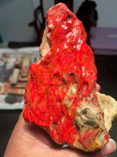 鸡血石原石图片大全_如何辨别真假鸡血石-第2张图片-山城妙识 鸡血石原石图片大全_如何辨别真假鸡血石-第2张图片-山城妙识