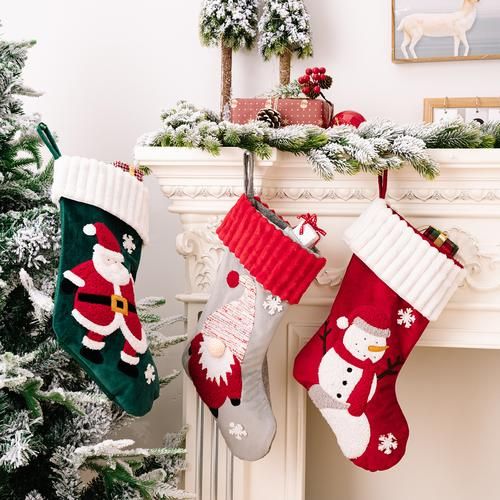 圣诞袜子图片大全_如何挑选圣诞袜子-第2张图片-山城妙识