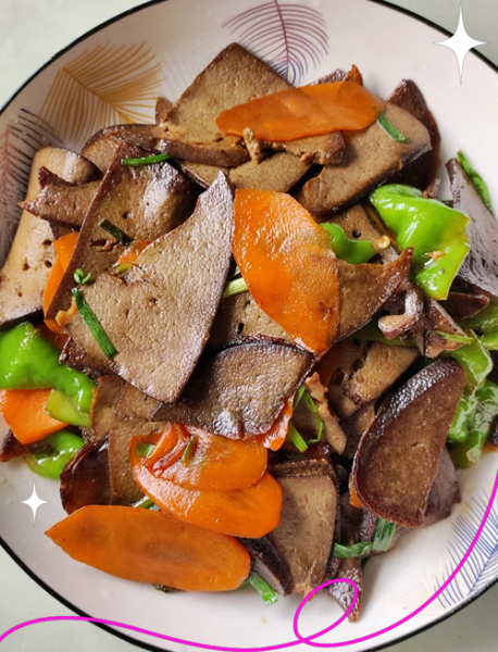 猪肝和红萝卜能一起吃吗_猪肝红萝卜同食禁忌-第1张图片-山城妙识