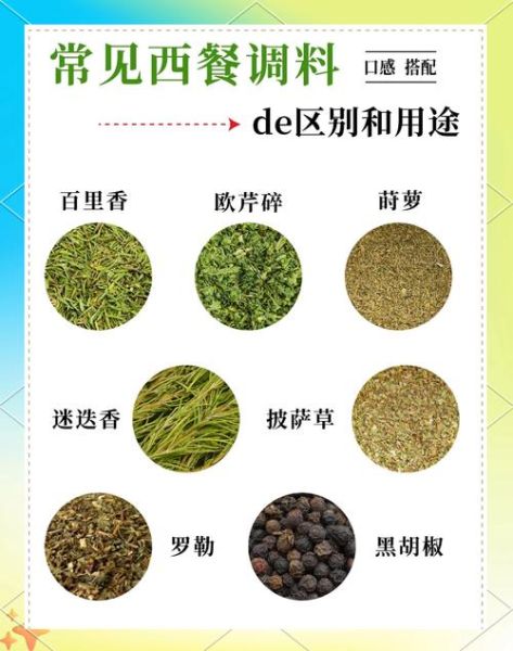 西餐调料有哪些_常用西餐调料怎么用-第1张图片-山城妙识