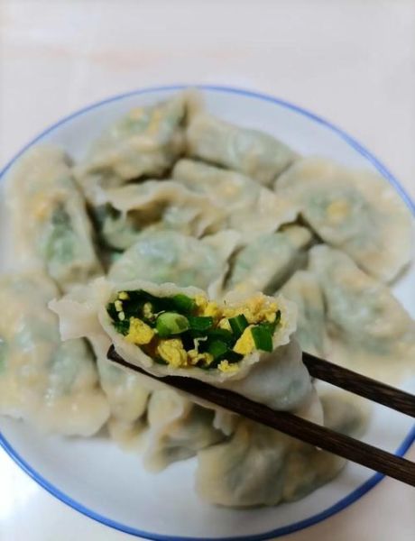 素韭菜馅饺子怎么调馅_素韭菜饺子馅放什么好吃-第3张图片-山城妙识