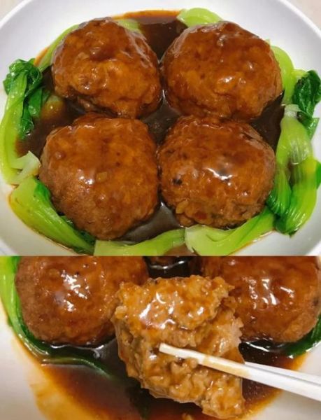 红烧狮子头怎么做_王刚厨师长详细步骤-第2张图片-山城妙识