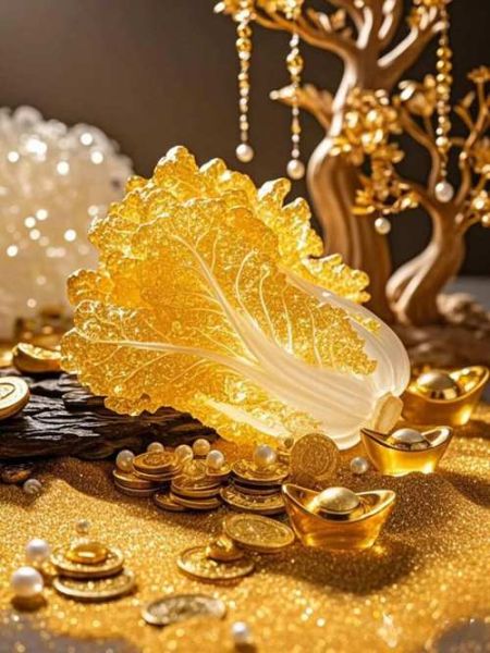 金边白菜寓意是什么_金边白菜象征什么-第3张图片-山城妙识