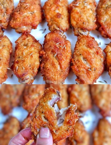 酥皮蒜香鸡翅怎么做_酥皮蒜香鸡翅空气炸锅做法-第1张图片-山城妙识