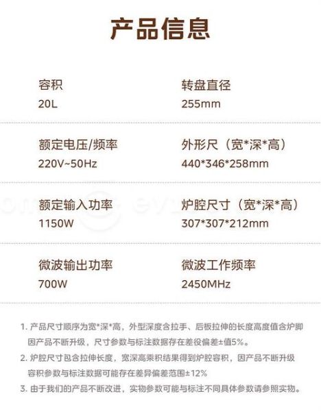 美的微波炉尺寸长宽高多少_美的微波炉尺寸对照表-第1张图片-山城妙识