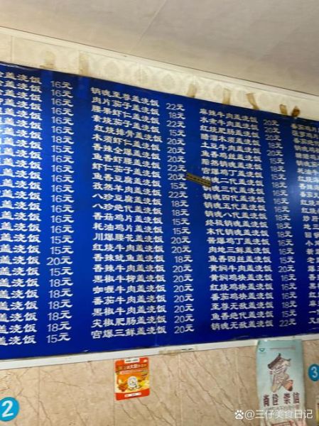 菜单照片墙怎么设计_餐厅菜单照片墙用什么材质-第3张图片-山城妙识