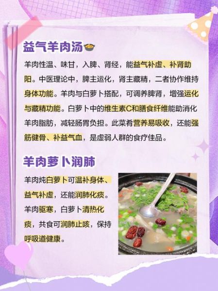 羊肉白萝卜的功效与作用_冬天吃会上火吗-第1张图片-山城妙识