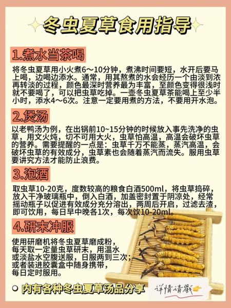 冬虫夏草怎么吃最好_冬虫夏草正确吃法大全-第2张图片-山城妙识
