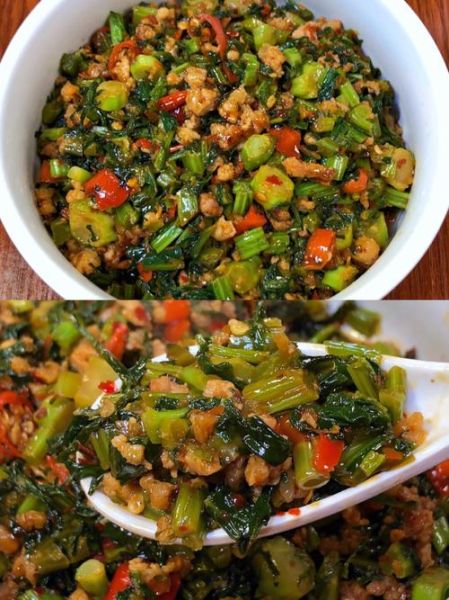 雪里红炒肉丝怎么炒好吃_雪里红炒肉丝的家常做法-第1张图片-山城妙识