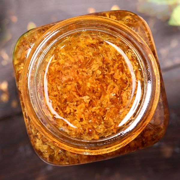 干桂花自制蜂蜜桂花酱怎么做_保存多久-第1张图片-山城妙识