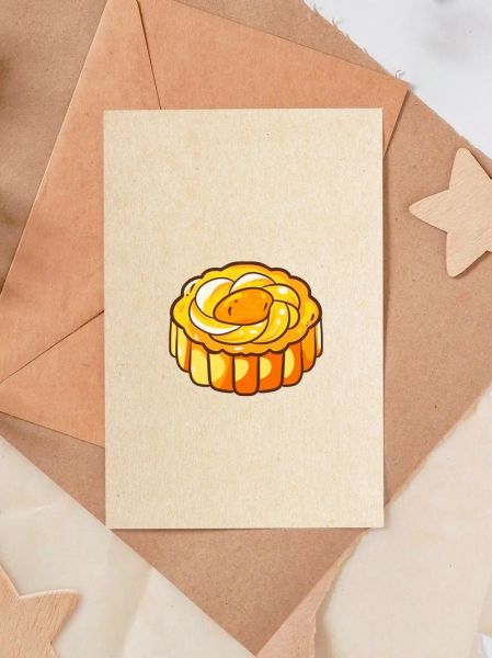 月饼怎么画_一步一步画月饼教程-第3张图片-山城妙识