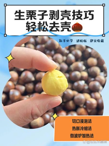 生栗子怎么剥皮最简单_生栗子快速去皮技巧-第2张图片-山城妙识
