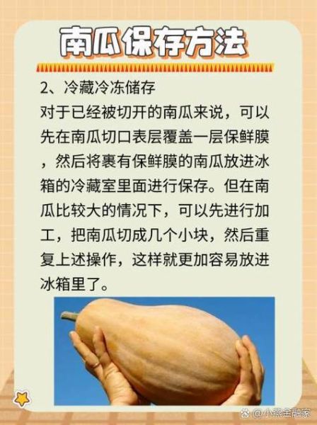 大南瓜怎么保存时间长_大南瓜可以冷冻吗-第1张图片-山城妙识 大南瓜怎么保存时间长_大南瓜可以冷冻吗-第1张图片-山城妙识