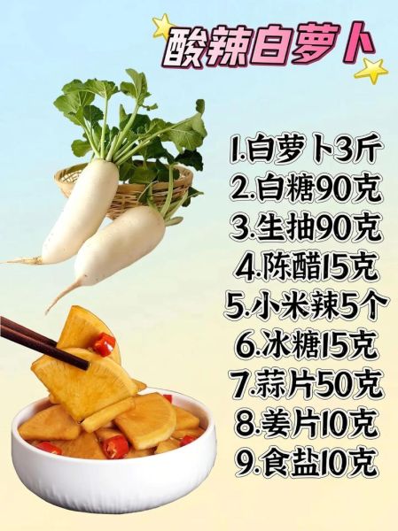 酸辣爽口脆萝卜怎么做_酸辣脆萝卜腌制多久才入味-第3张图片-山城妙识