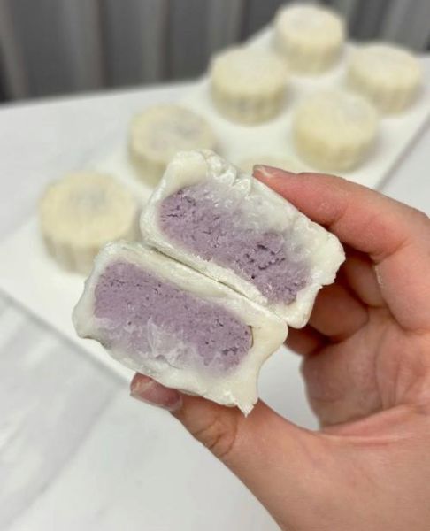 香芋冰皮月饼馅怎么做_冰皮月饼香芋馅配方-第3张图片-山城妙识