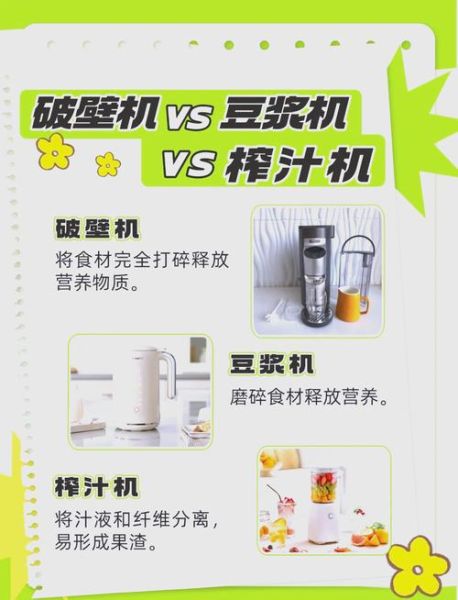 破壁机和料理机有什么区别_哪个更实用-第1张图片-山城妙识