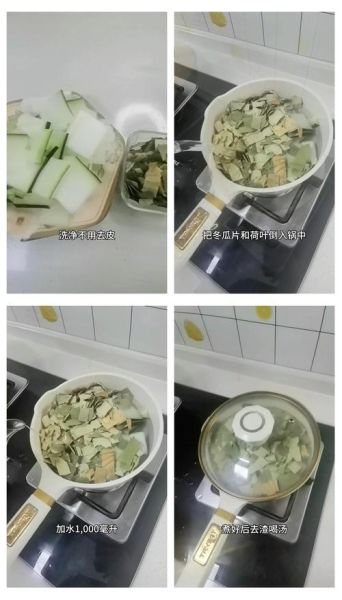 冬瓜荷叶茶晚上喝可以吗_冬瓜荷叶茶的功效与作用-第2张图片-山城妙识