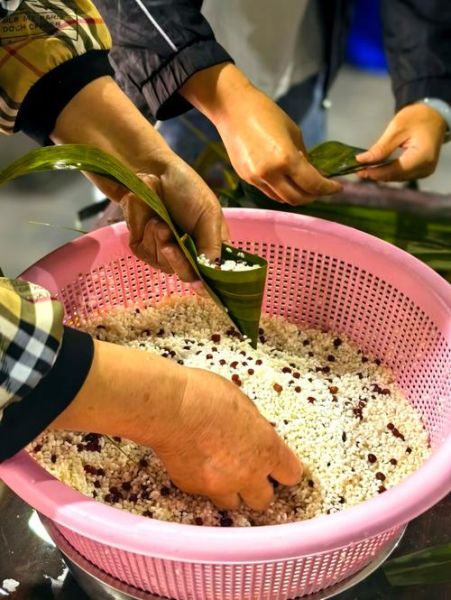 农村包粽子图片真实照片_包粽子步骤图解-第2张图片-山城妙识