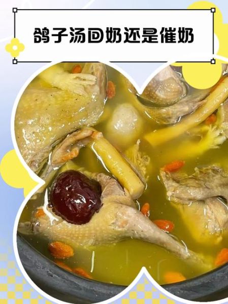 鸽子汤会回奶吗_哺乳期能不能喝鸽子汤-第3张图片-山城妙识