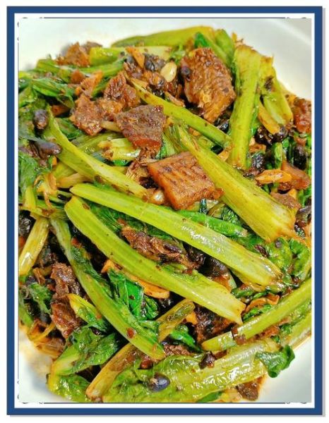 鲮鱼油麦菜怎么炒_油麦菜炒鲮鱼罐头做法-第2张图片-山城妙识