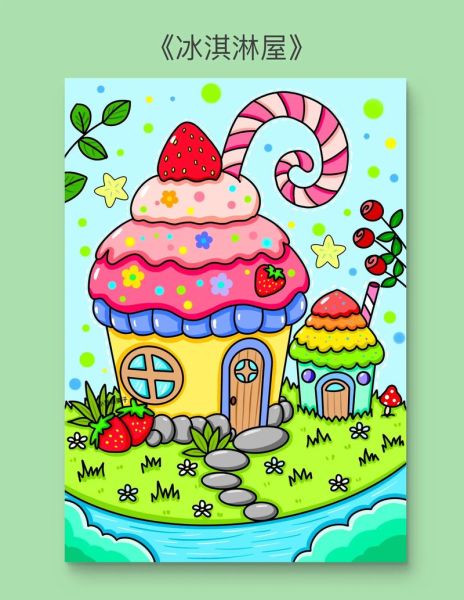 冰淇淋店卡通图片哪里找_冰淇淋卡通图怎么画-第1张图片-山城妙识
