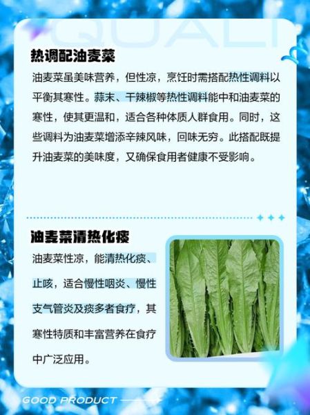 油麦菜是凉性还是热性_油麦菜寒性体质能吃吗-第1张图片-山城妙识