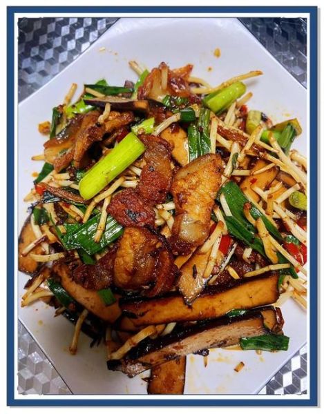 香干炒肉怎么炒好吃_香干炒肉家常做法-第3张图片-山城妙识