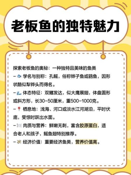 老板鱼的学名是什么_老板鱼又叫什么鱼-第2张图片-山城妙识