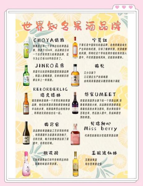 果酒品牌排行榜_哪款果酒好喝-第1张图片-山城妙识
