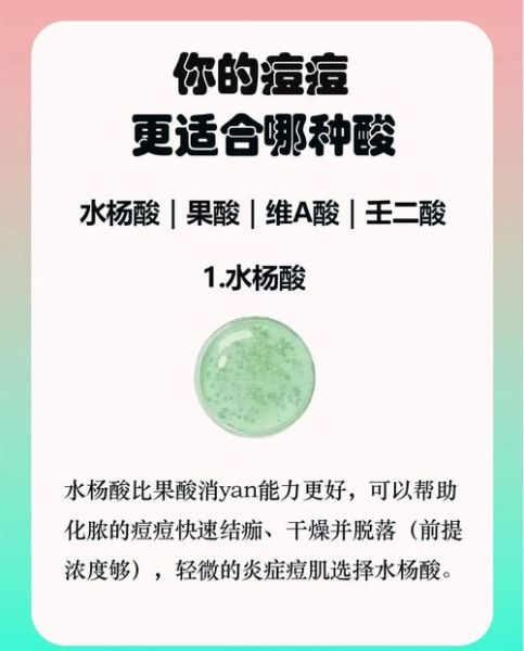果酸和水杨酸的区别_哪个更适合痘痘肌-第1张图片-山城妙识