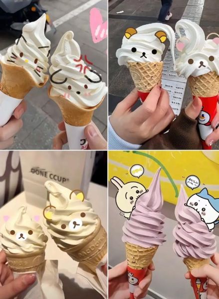 可爱冰淇淋图片怎么拍_冰淇淋拍照技巧-第2张图片-山城妙识