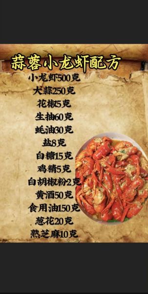 蒜蓉小龙虾怎么做_正宗蒜蓉小龙虾配料-第1张图片-山城妙识