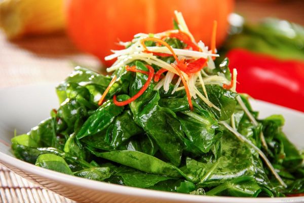 菠菜和什么一起吃最有营养_菠菜最佳搭配食物-第2张图片-山城妙识