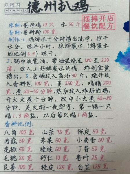 德州扒鸡怎么做_正宗德州扒鸡配方-第1张图片-山城妙识