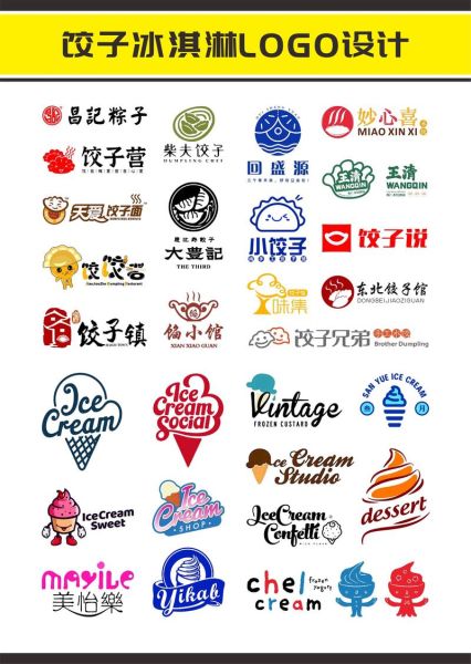 冰淇淋品牌logo设计多少钱_如何挑选冰淇淋品牌logo-第1张图片-山城妙识