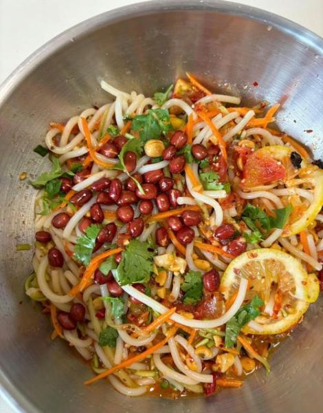 凉拌米线怎么做_凉拌米线的配方-第3张图片-山城妙识