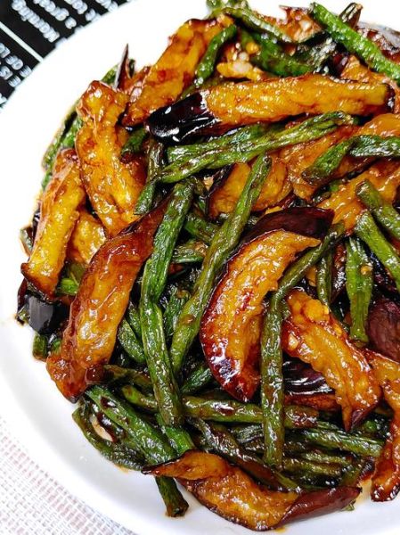 豆角烧茄子怎么做不油炸_家常省油版做法-第2张图片-山城妙识