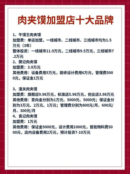 加盟肉夹馍哪个靠谱_肉夹馍加盟品牌怎么选-第1张图片-山城妙识