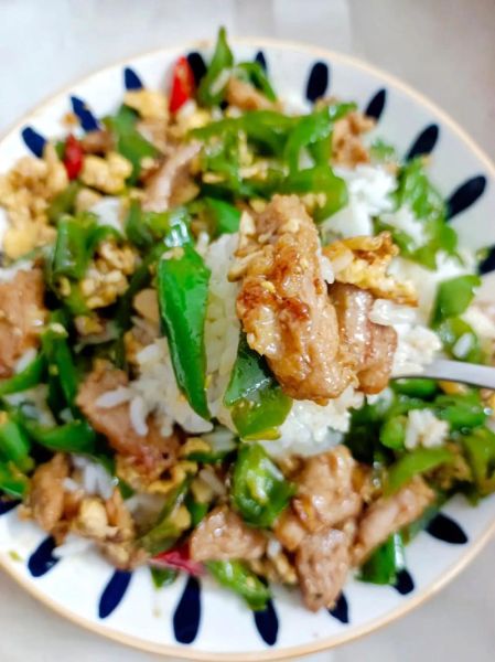 青椒回锅肉盖饭怎么做_回锅肉盖饭热量高吗-第2张图片-山城妙识