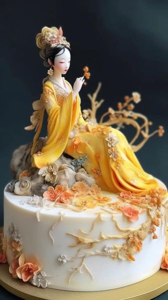 翻糖蛋糕古风人物怎么做_翻糖人偶造型技巧-第3张图片-山城妙识