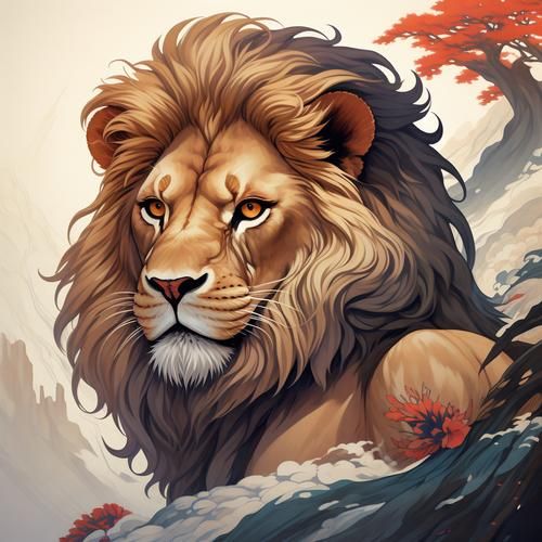 狮子头像高清_如何挑选高清狮子头像-第1张图片-山城妙识